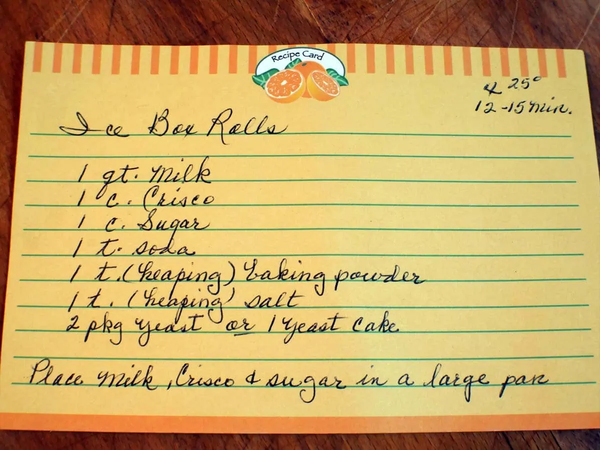 Country IceBox Rolls - Butter N Thyme