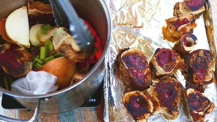 The Best Homemade Beef Stock Recipe | French Technique - Butter N Thyme