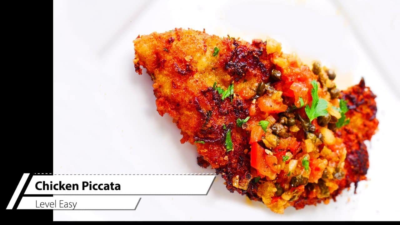 Chicken Tender Piccata w/ Lemon Caper Butter Sauce - Butter-n-Thyme Kitchen