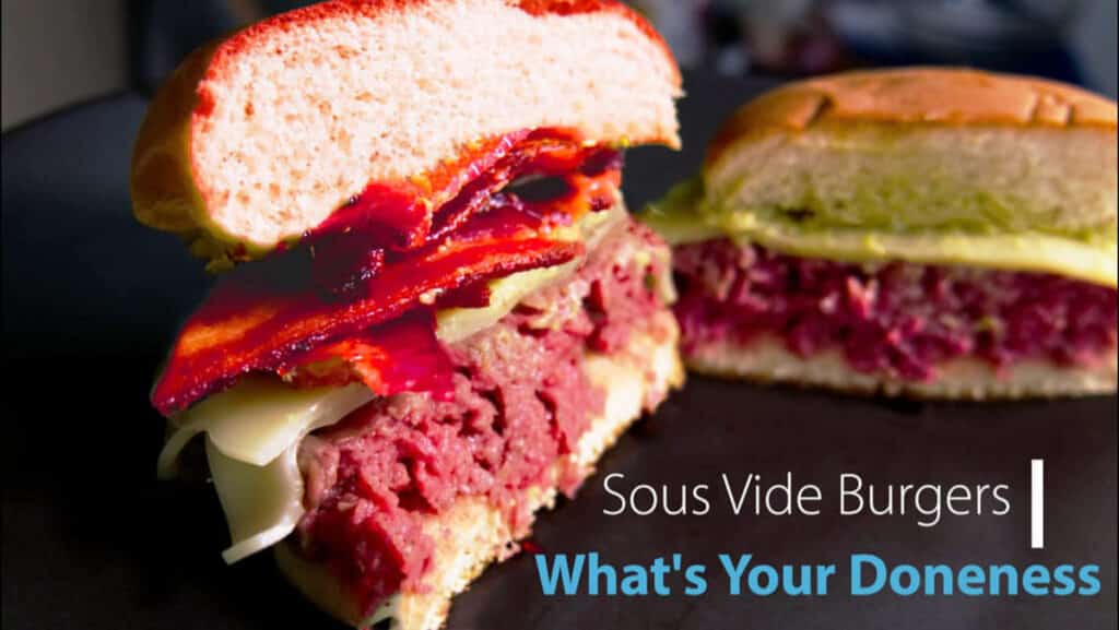 Sous Vide Burger | Control The Doneness - Butter-N-Thyme