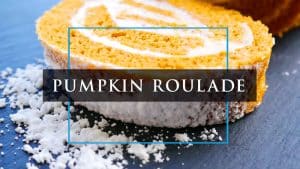 Pumpkin Roulade with Crystallized Ginger ButterCream - Butter-n-Thyme ...