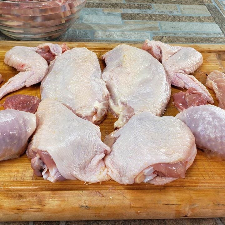 Step-by-Step Guide to Quartering a Chicken for the BBQ - Butter N Thyme